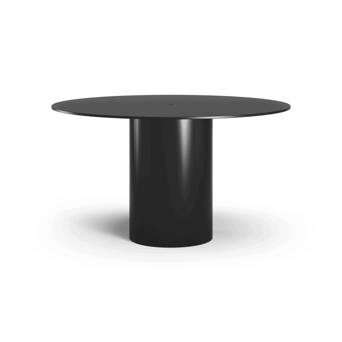 Zero Table Round Black