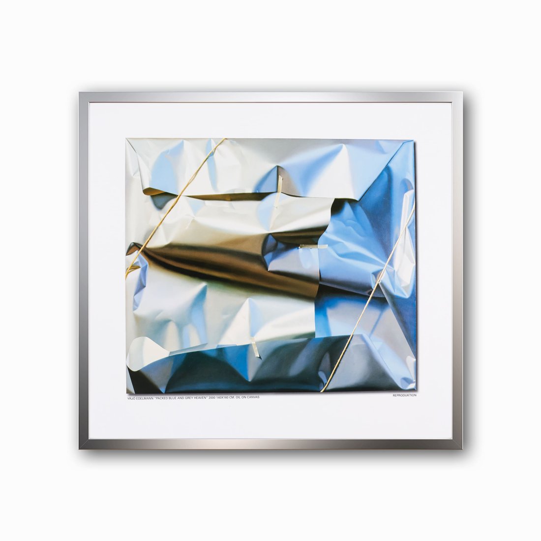 Packed Blue and Grey Heaven by Yrjö Edelmann - print